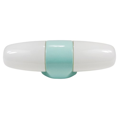 Bauhaus Turquoise Sconce Double Wall Light by Linder attributed to ...