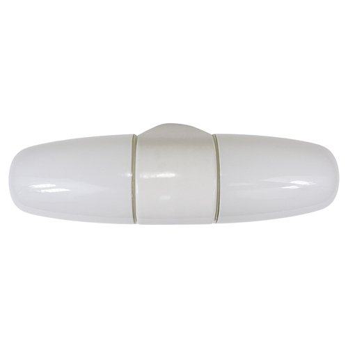 Bauhaus White Sconce Double Wall Light attributed to Linder for Wilhelm ...