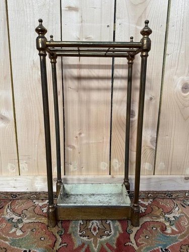 Napoleon III Brass Umbrella or Cane Holder for sale at Pamono