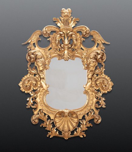 Large Antique Italian Mirror, 1820 for sale at Pamono