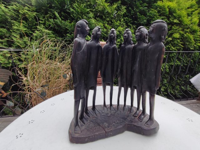 Sculpture of the Makonde People Family Tree, 1970s for sale at Pamono