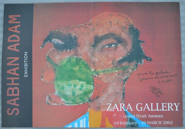 Sabhan Adam Exhibition Poster, 2002 for sale at Pamono