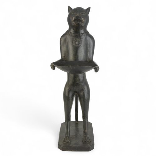 Diego Giacometti, The Cat Butler, 1970s, Bronze for sale at Pamono