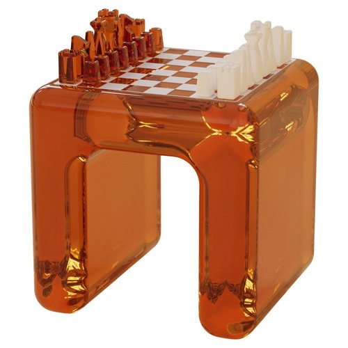 Candy Chess Table by Luis Gimeno for sale at Pamono