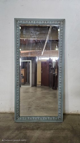 Vintage Wooden Mirror, 2000s for sale at Pamono