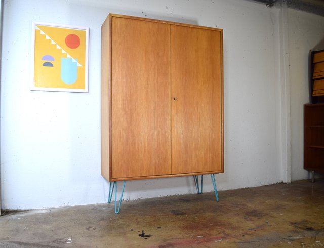 German Cabinet in Oak from WK Möbel, 1960s for sale at Pamono