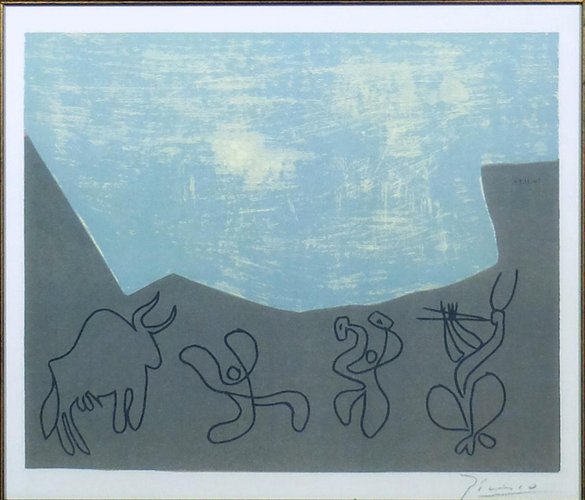 Pablo Picasso, Composition, 1980, Digital Print for sale at Pamono