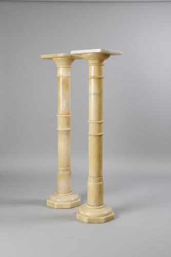 Onyx Columns, 1960s, Set of 2 for sale at Pamono