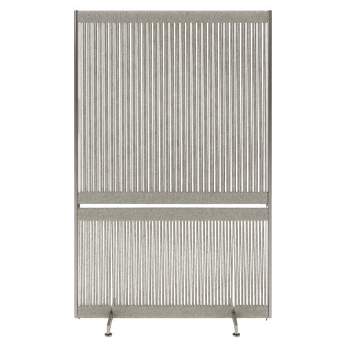 Tall Fair Grey Anto Room Divider in Steel and Wool by Thorup Copenhagen ...