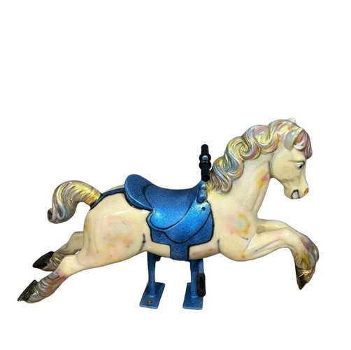 Carousel Horse Figurine in Fiberglass for sale at Pamono