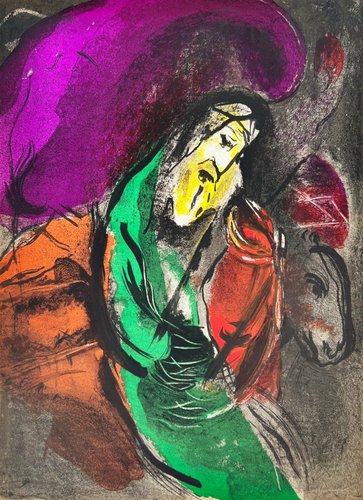 Marc Chagall, Jeremiah, 1960, Lithograph for sale at Pamono
