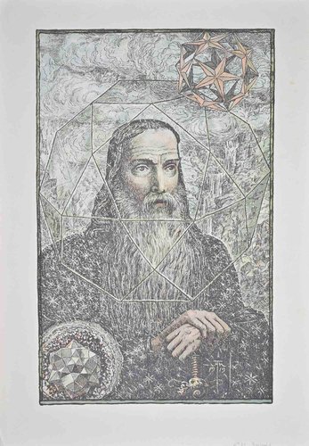 Hans Thoma 1, The Creator, Lithograph, 1919 for sale at Pamono