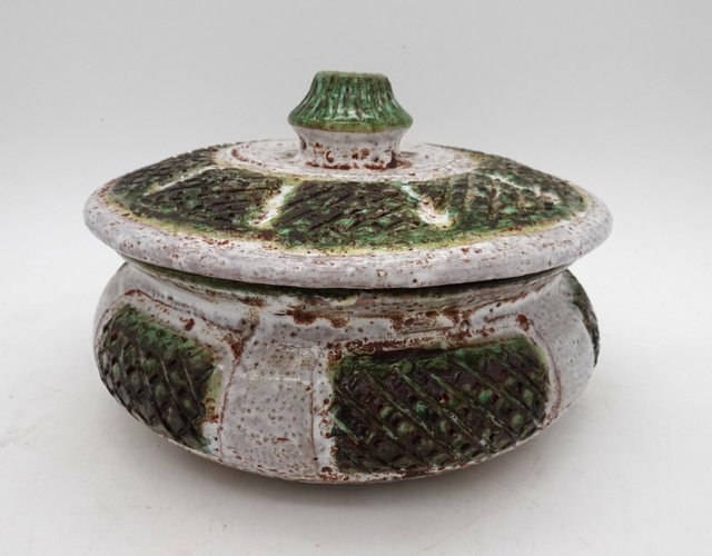 Vintage Ceramic Box by Marcel Giraud Cardelle from Vallauris, 1960s for ...