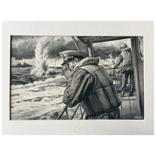 Charles Burki, The Captains Despair, 1970, Paper for sale at Pamono