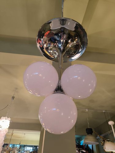 Space Age Ceiling Light with Spheres, 1970s for sale at Pamono