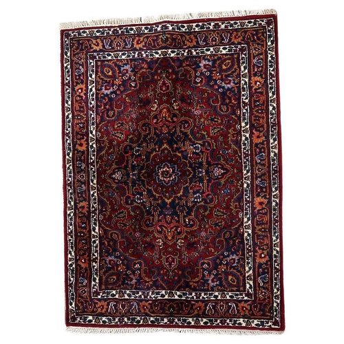 Vintage Handmade Hamadan Rug, 1970s for sale at Pamono