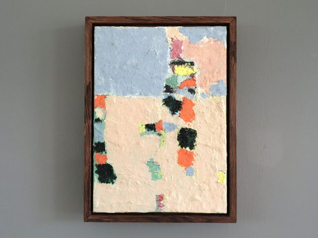 Lloyd Durling, Difficult Tableau, Oil Painting, Framed for sale at Pamono