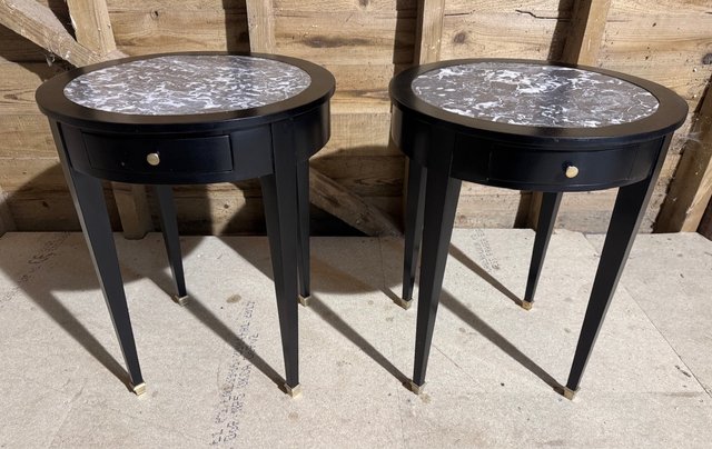 Louis XVI Small Tables, 1920s, Set of 2 for sale at Pamono