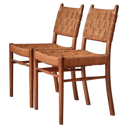 1572 Chairs in Beech by Karl Scrøder for Fritz Hansen, 1930s, Set of 2 ...