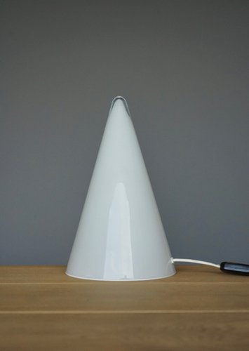 Glass Teepee Table Lamp attributed to SCE, 1980s for sale at Pamono