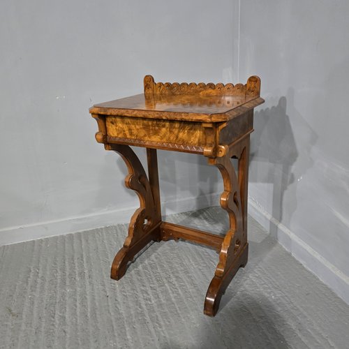 Antique Walnut Console Table, 1880 for sale at Pamono