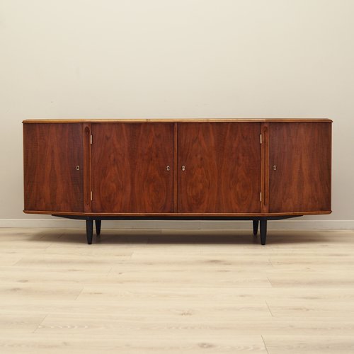 Danish Walnut Sideboard, Denmark, 1960s for sale at Pamono