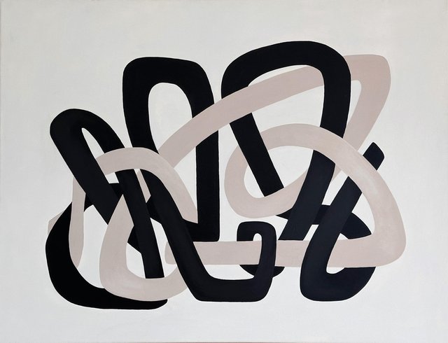Amanda Andersen, Strings I: Acrylic Painting on Canvas, 2025 for sale ...