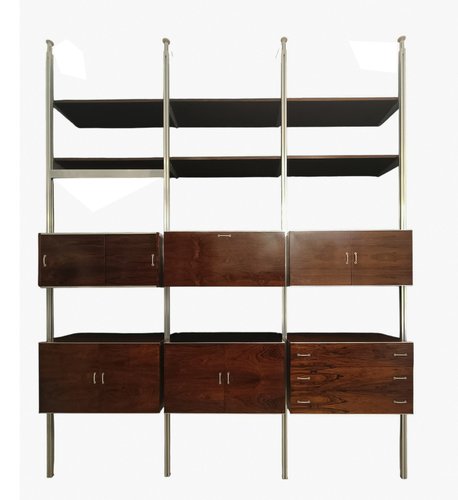 Vintage Italian CSS Wall Unit by George Nelson for Herman Miller, 1960s ...