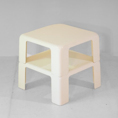 Vintage Space Age Side Tables by Mario Bellini for C&B Italia, 1960s ...