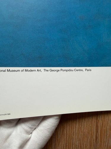 Joan Mirò, Blu II, 1961, Carta in vendita su Pamono