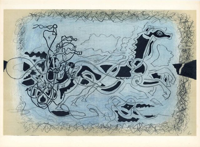 Georges Braque, Carnets intimes de Braque XII, 1955, Lithograph for sale at Pamono