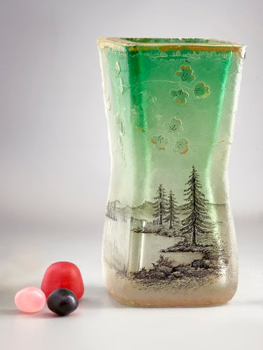 Vintage Vase by Jean Daum for Daum, 1890s for sale at Pamono