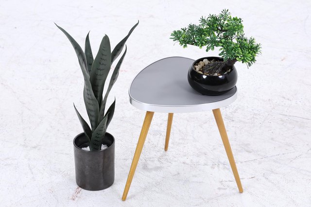 Mid-Century Kidney-Shaped Table or Plant Stand for sale at Pamono