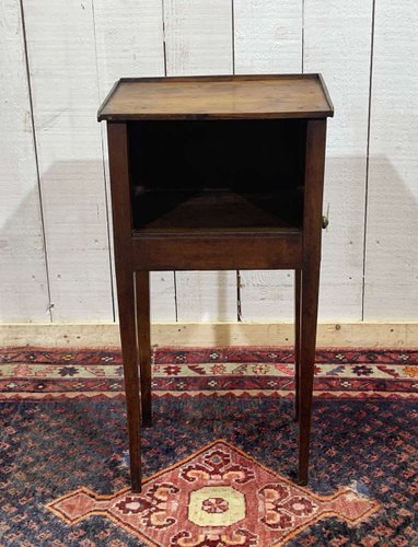 Antique Bedside Table in Cherrywood, 1800s for sale at Pamono