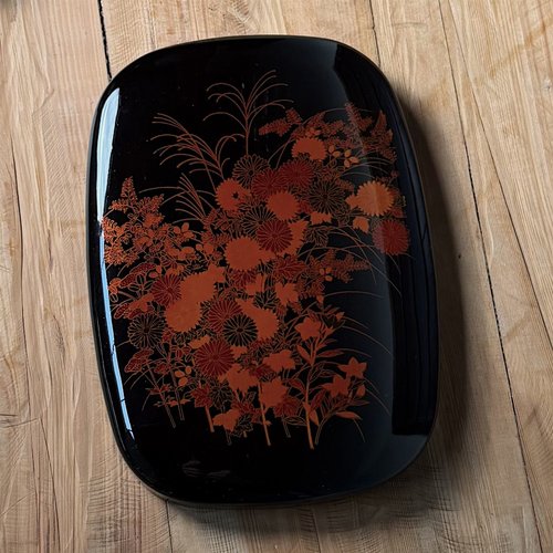 Lacquer Suzuribako Calligraphy Set from Yakumo-Nuri, 1983, 1980s, Set ...