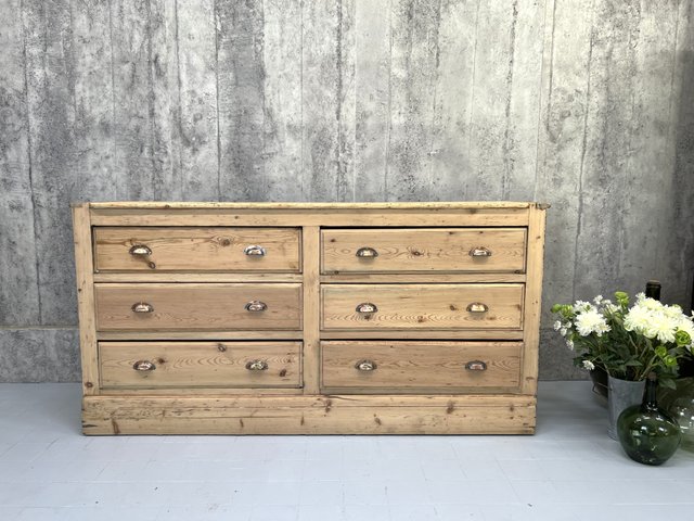 Hardware Store Sideboard with Drawers, 1920s for sale at Pamono