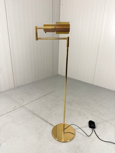 Haloprofil 878HR Stehlampe aus Messing von Viktor Frauenknecht für ...