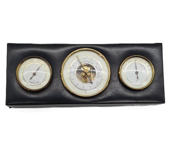 Vintage Weather Station Barometer, 1970s for sale at Pamono