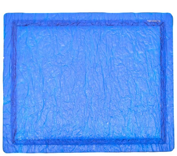 Frosted Blue Acrylic Glass Tray from Christian Dior, 1980 for sale at ...
