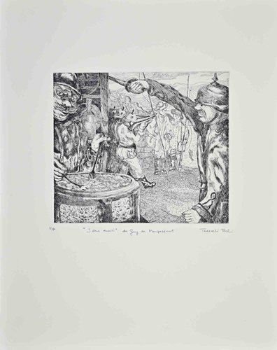 Amedeo Tedeschi Toschi, Two Friends: Hommage to Guy De Maupassant ...