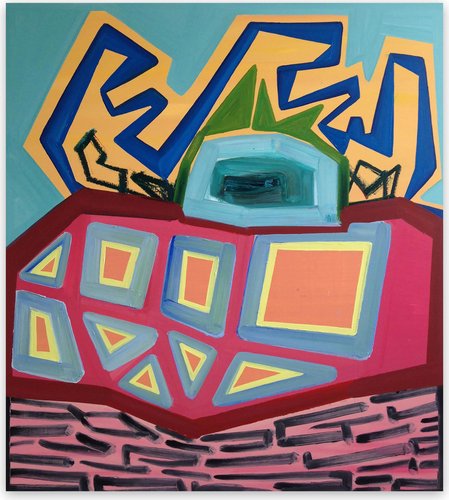 Ashlynn Browning, Cuckoo, Oil on Panel, 2017 for sale at Pamono