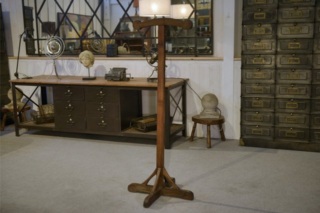 Elm and Pine Coat Rack, 1950s for sale at Pamono