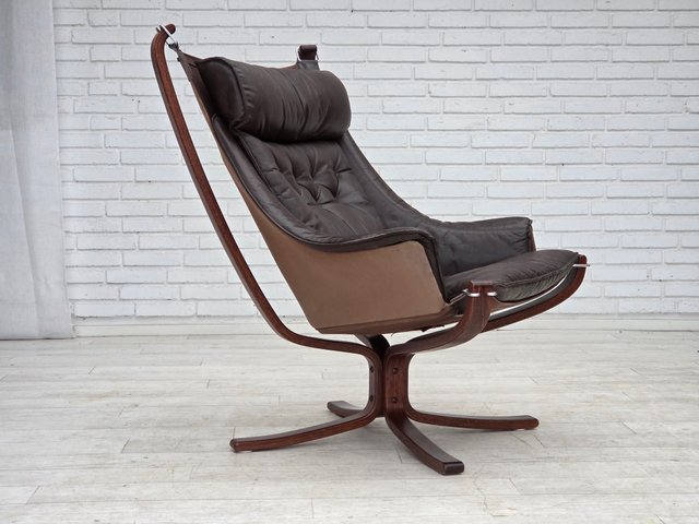 Norwegian Falcon Lounge Chair by Sigurd Ressel for Vatne Møbler, 1970s ...