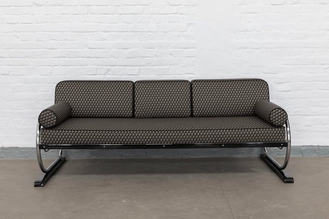Bauhaus Steel Tube Sofa by Hynek Gottwald, 1934 for sale at Pamono