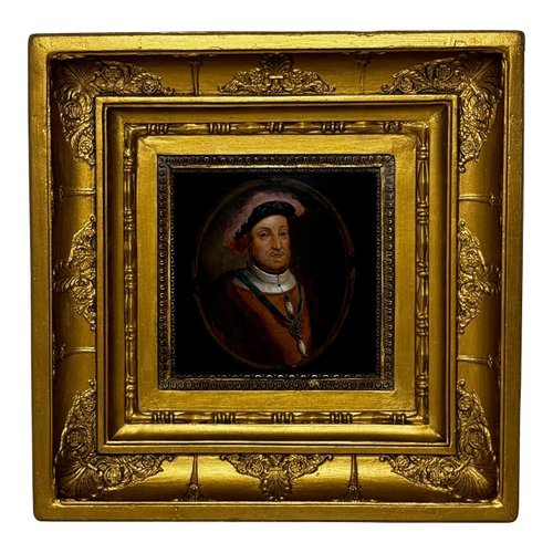 After Hans Holbein, King Henry VIII Wearing the Badge of the Order of ...