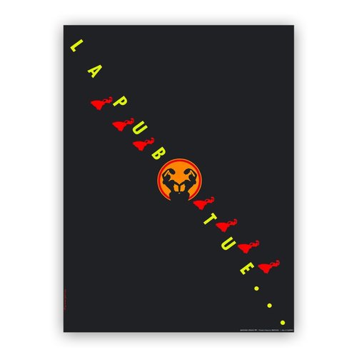 Gitanes Poster Homage to Max Ponty by Alain Le Quernec, 1991 for sale ...