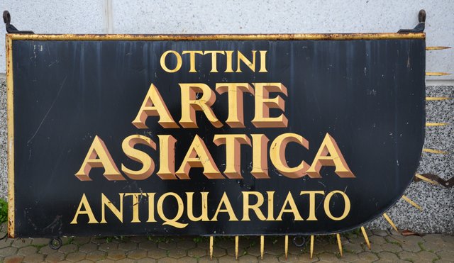 Italian Shop Sign, 1950s for sale at Pamono