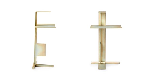 Nr. 19 verzinkter Beistelltisch von Studio Pascal Howe bei Pamono kaufen