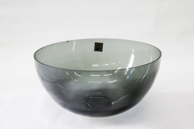 Large Vintage Glass Bowl for sale at Pamono