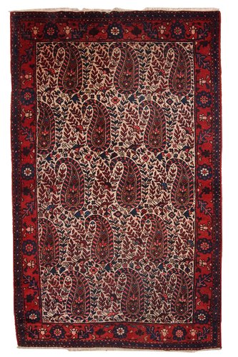 Handmade Middle-Eastern Rug, 1950s for sale at Pamono
